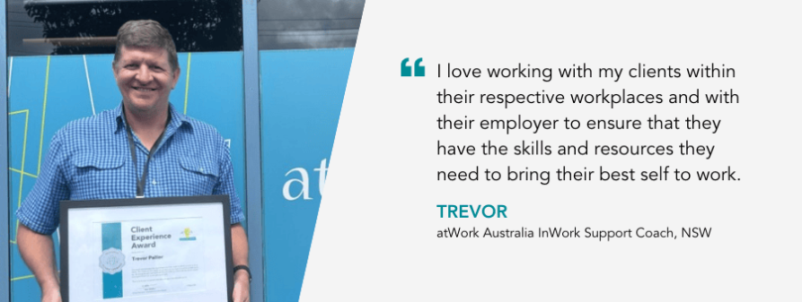 Trevor is passionate about helping people thrive - atWork Australia