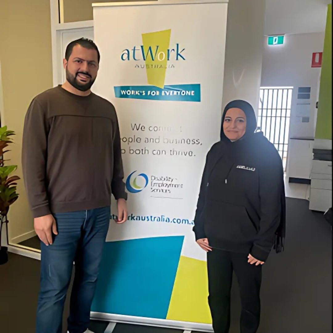 Intssar finds her career path after recently finishing high school - atWork Australia